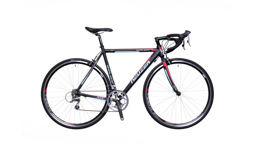 Neuzer országúti kerékpár whirlwind 200 fekete/fehér piros 52 cm